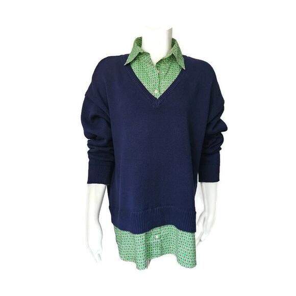 Lauren Ralph Lauren | Sweaters | Lauren Ralph Lauren Womens Navy Blue ...